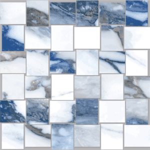 Buy Crash Blue Polished 2x2 Mosaic 8187